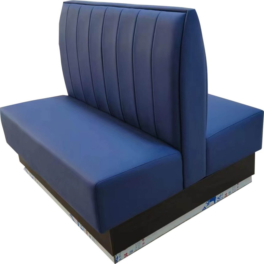 Channel Back Restaurant Booth with Custom Options Available ...