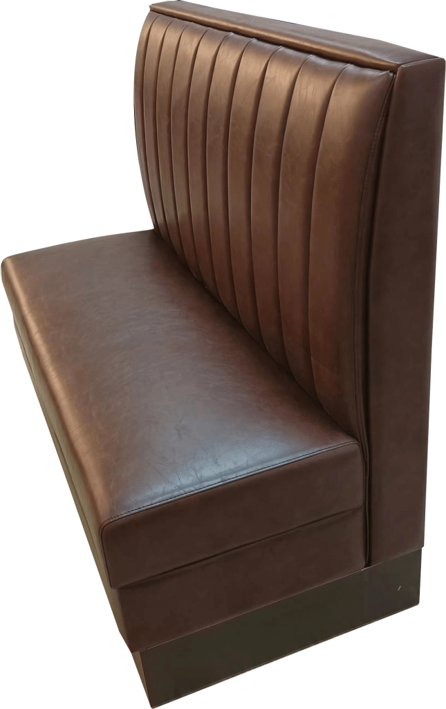 Channel Back Restaurant Booth with Custom Options Available ...