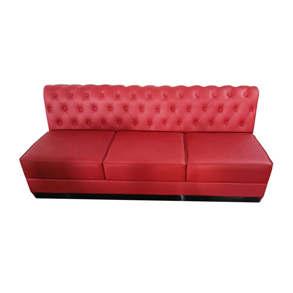 FOHKC24 - Diamond Tufted Upholstered Night Club Sofa for 3 | Restaurant ...