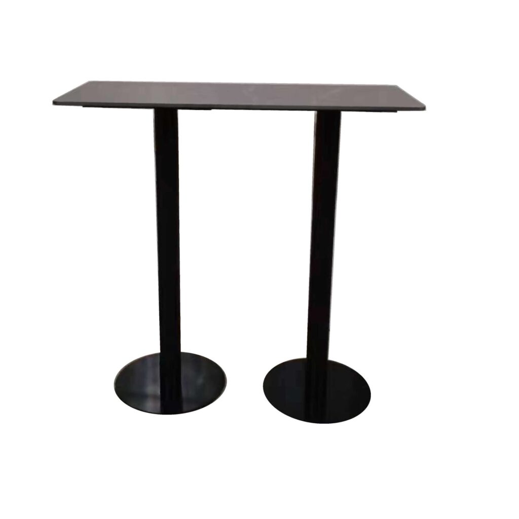 FH-BT2448MLB - Black Marble Table Top Reception Counter | Restaurant ...