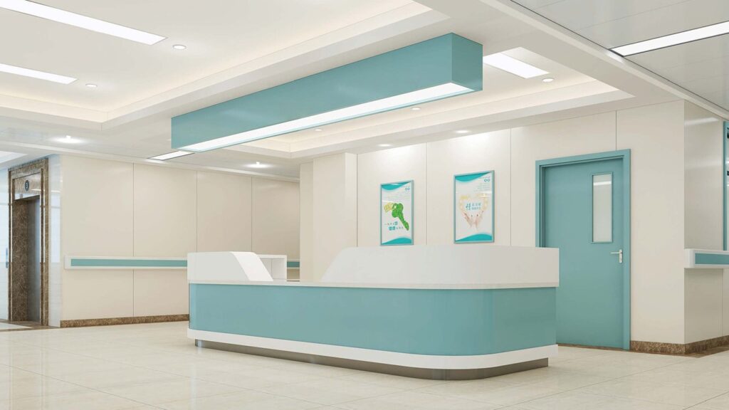 FH-MD003 – Simple Modern Reception Desk | Restaurant Furniture