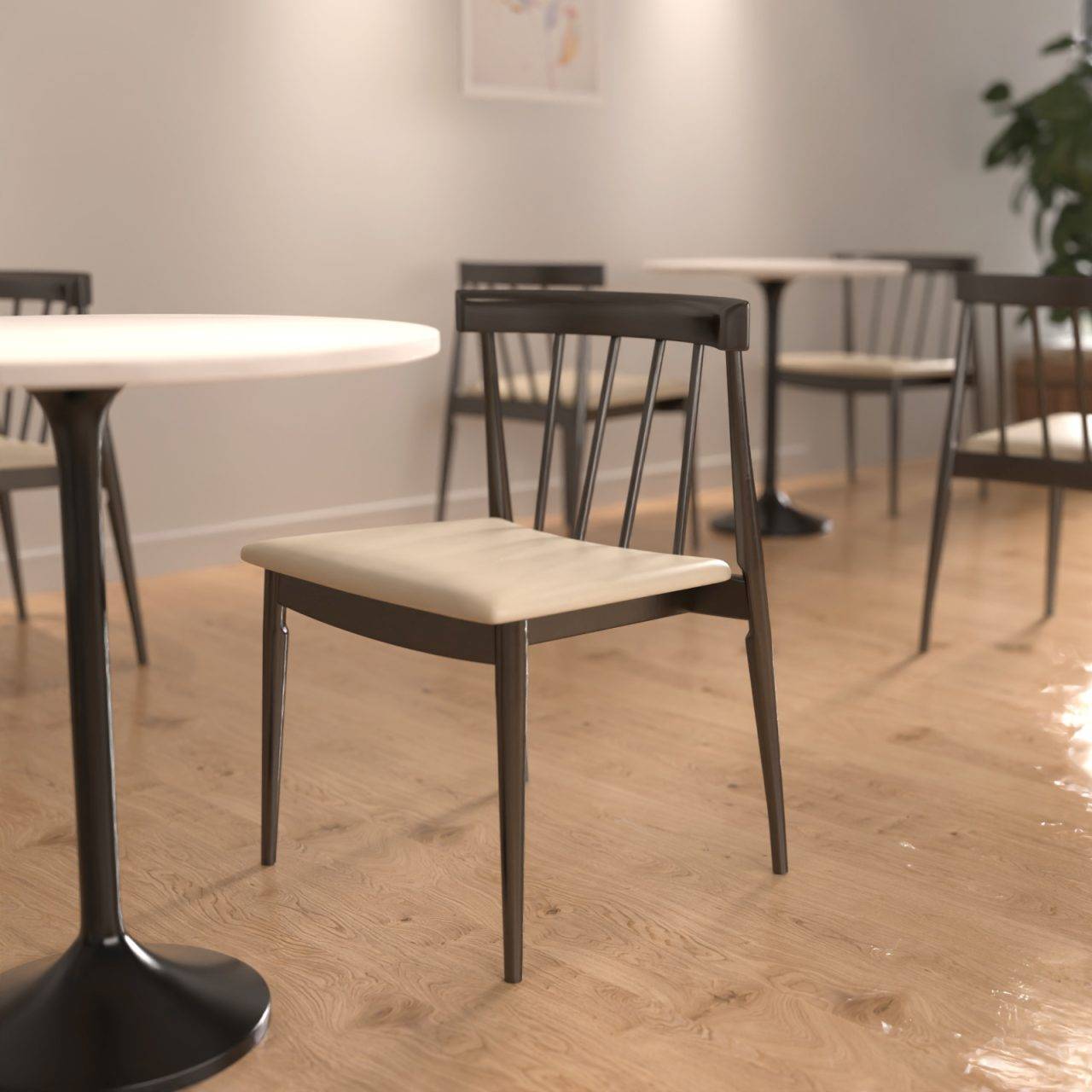 Spindle Back Dining Chair: Modern Design Meets Comfort