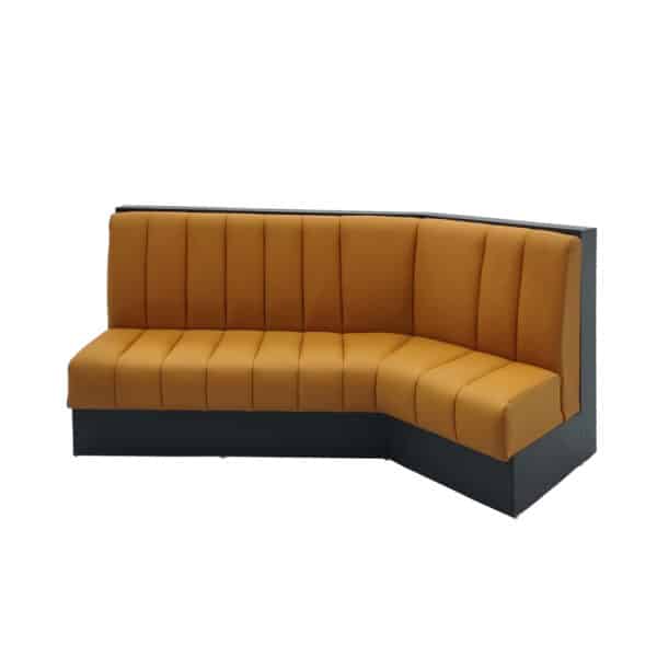 Modern L-Shaped Corner Restaurant Booth | Restaurant Furniture