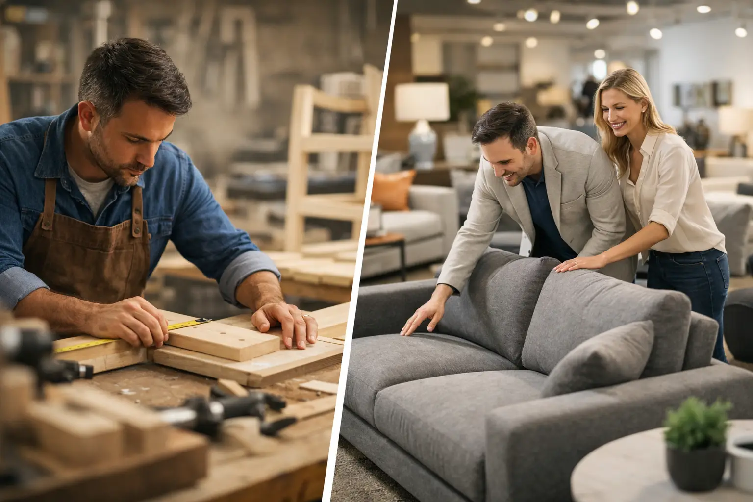 Custom Manufacturing vs Furniture Resellers